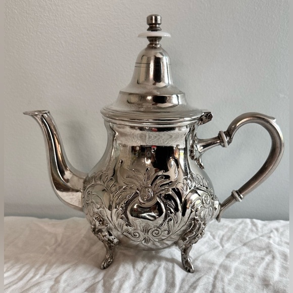 Dining | Moroccan Teapot Vintage Also Known As A Berrad In Morocco ...